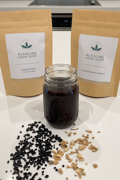 How To Make Elderberry Syrup – Alkaline Herb Shop
