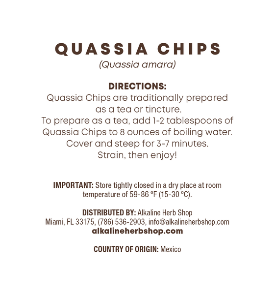 Buy Quassia Chips | How to Use Quassia Chips & Its Benefits – Alkaline ...