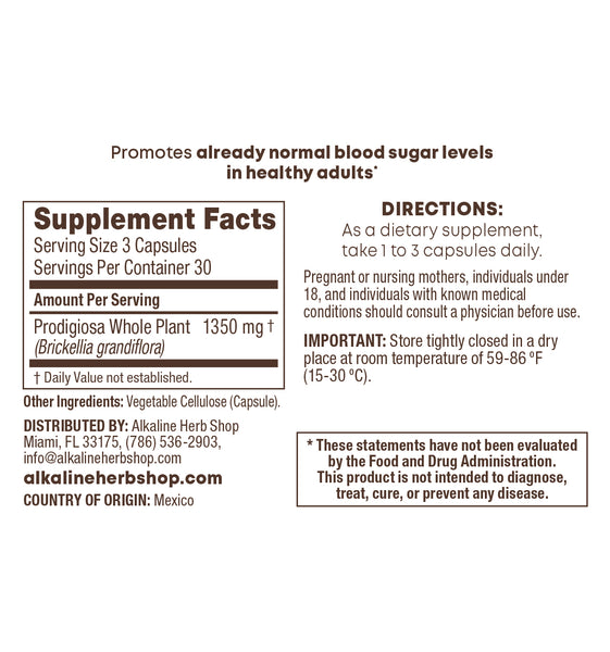 Prodigiosa Herb Capsules (90) | Prodigiosa Supplement Benefits ...