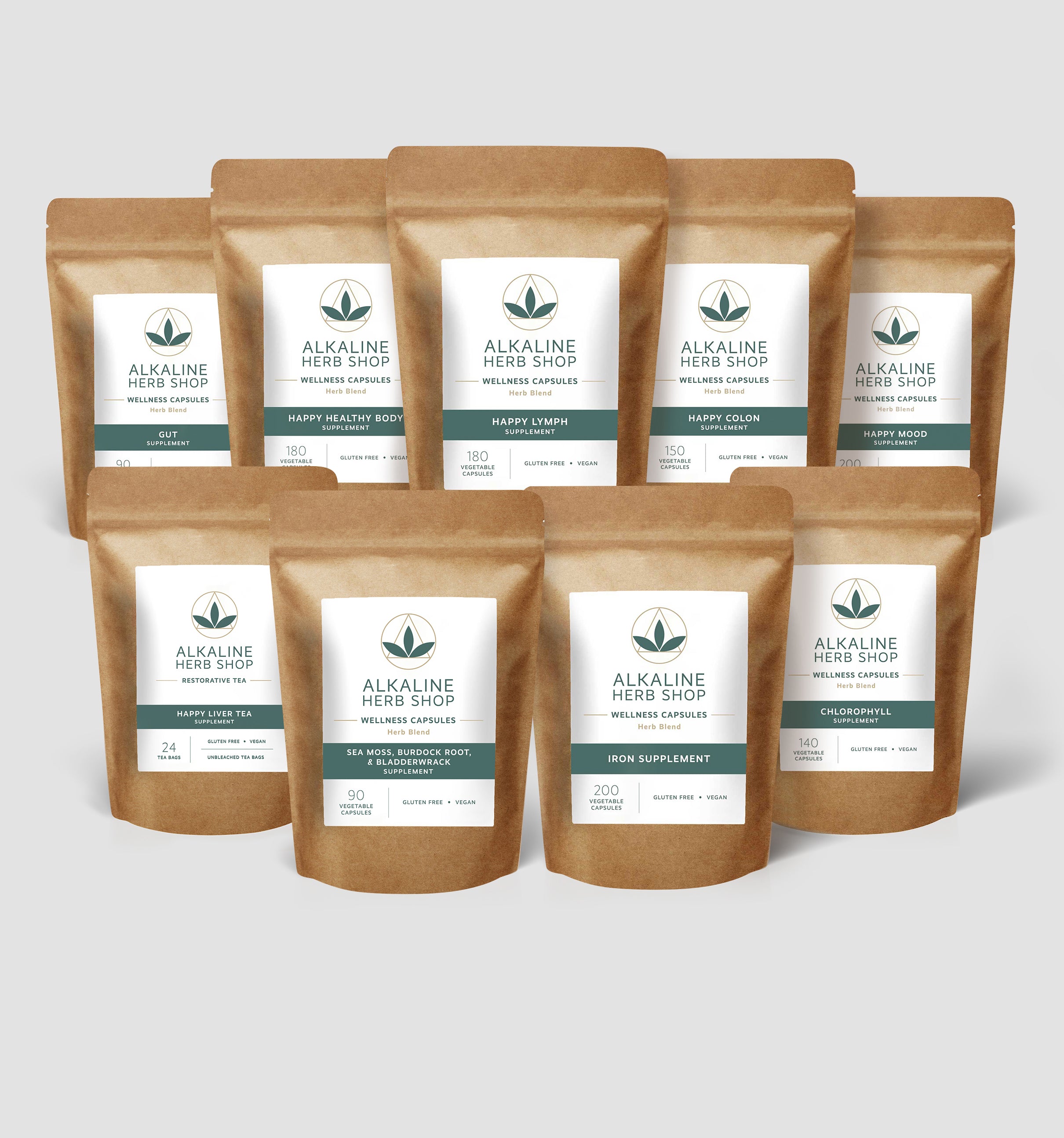 The Body Essentials Bundle: Supports Overall Well-being – Alkaline Herb ...