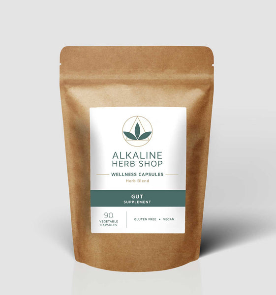 Happy Gut Pills (90) | Happy Gut Supplement & Herbal Cleanse – Alkaline ...