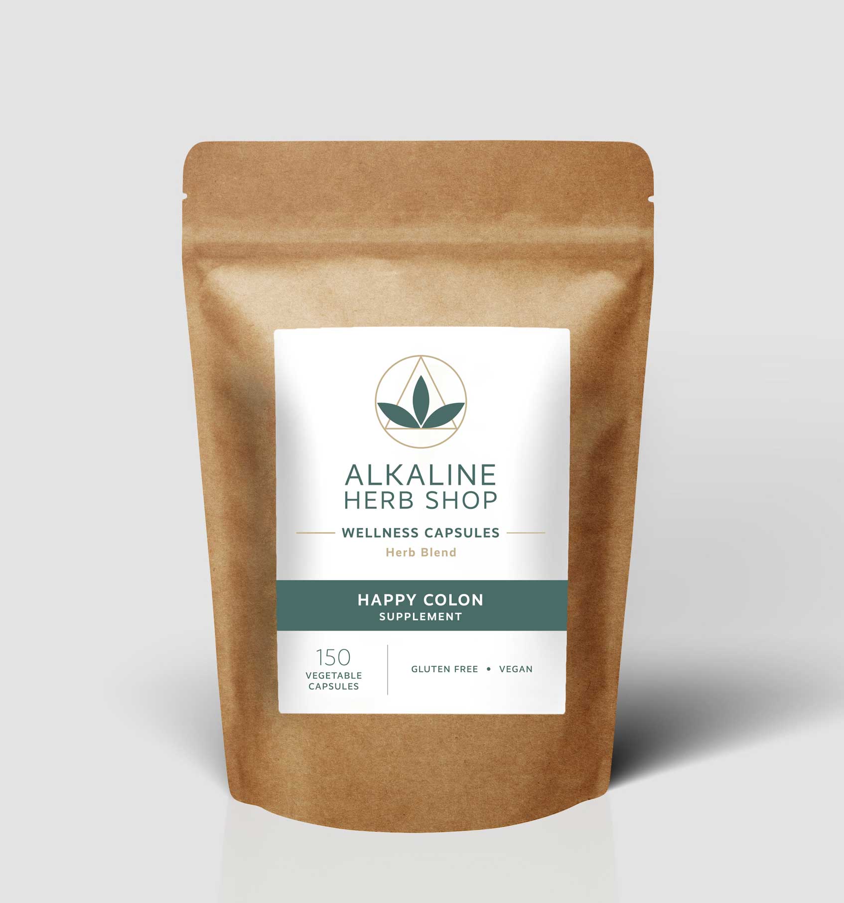 Happy Colon Cleanse Supplement Capsules (150) | Alkaline Colon Cleanse ...